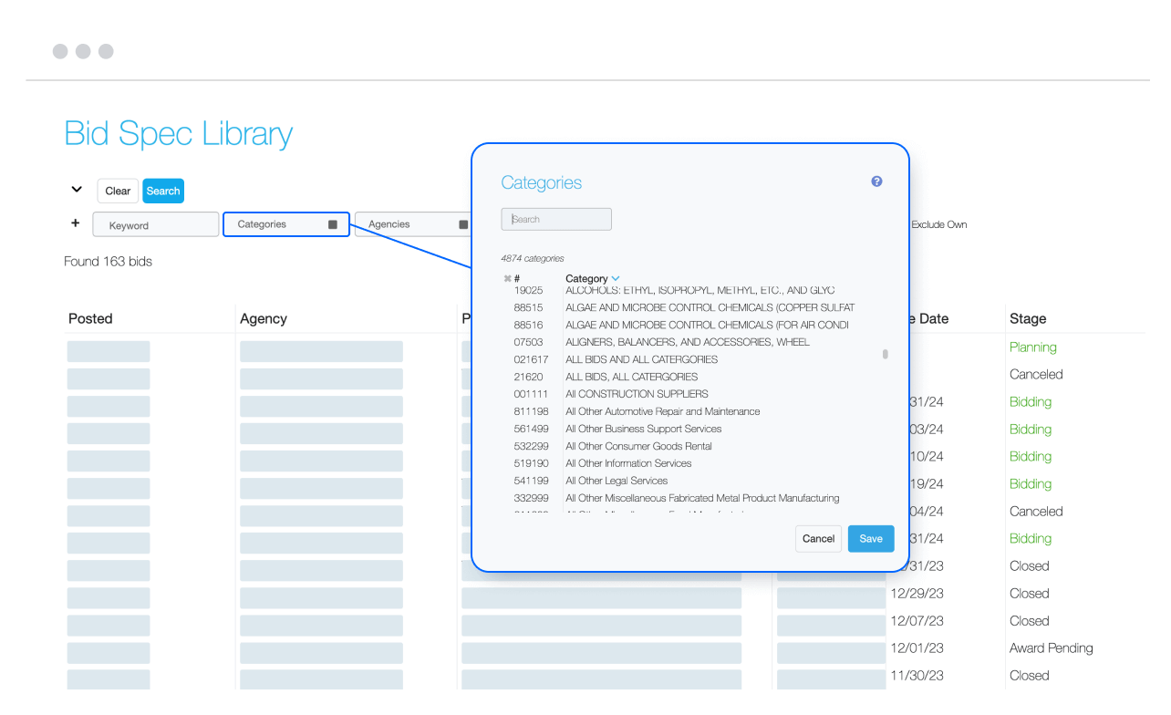 Bid Management with PlanetBids
